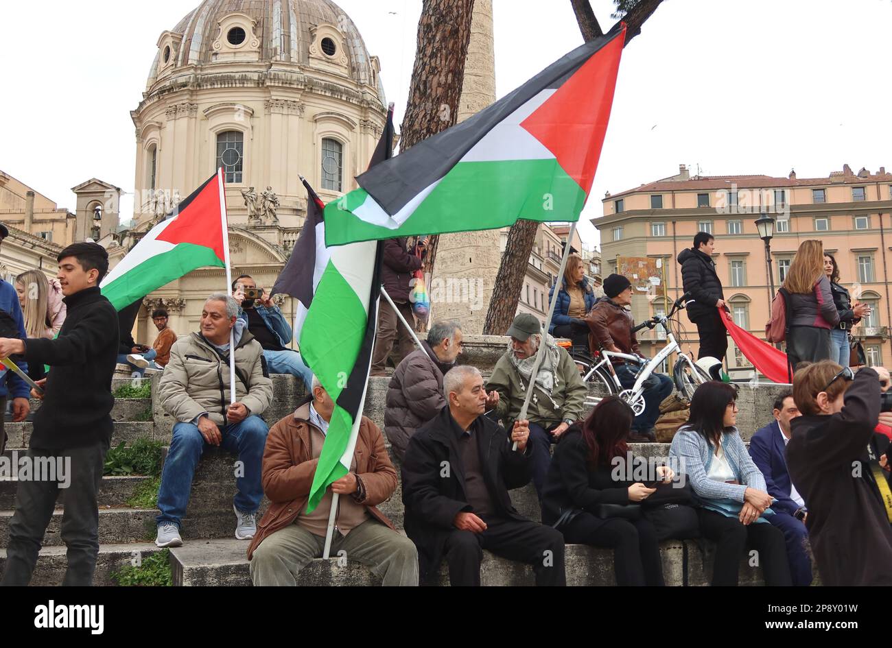 Benjamin netanyahu rome italy israel palestine palestinian pro hi-res ...