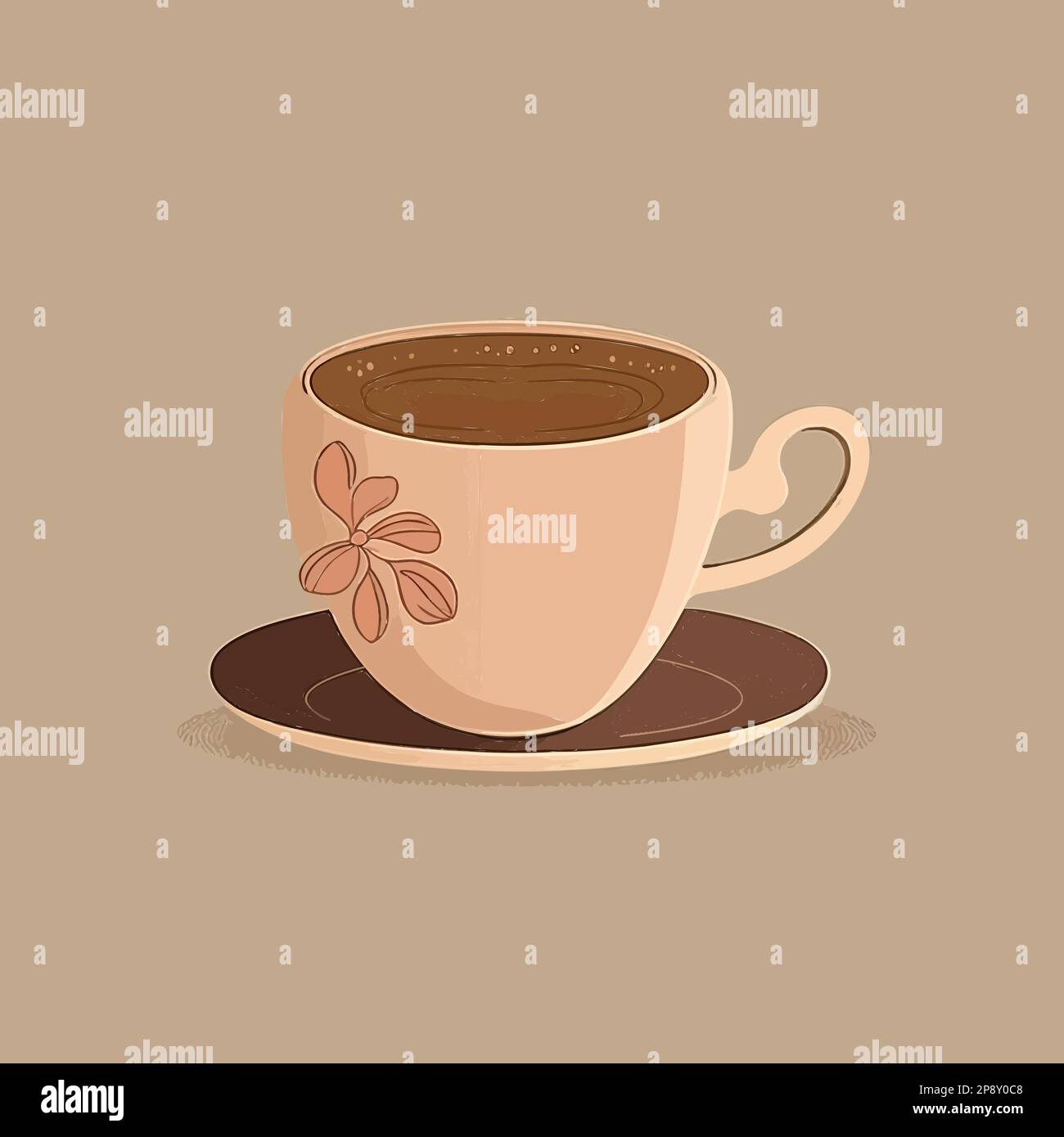 Milk foamed milk Stock Vector Images - Alamy