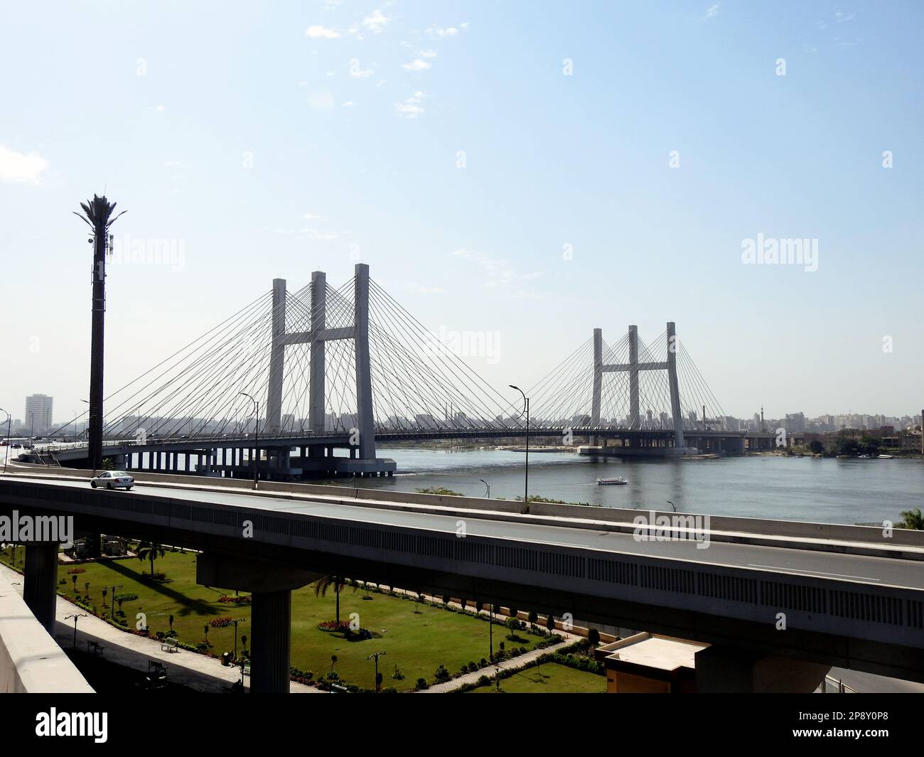 Cairo, Egypt, March 9 2023: The Rod El Farag Axis Tahya Misr Masr ...