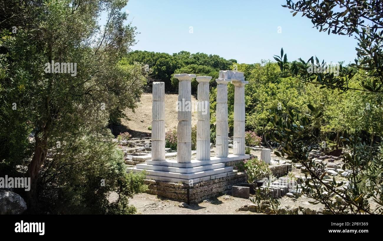 Samothrace Greek island in the northern Aegean Sea ideal for summer ...