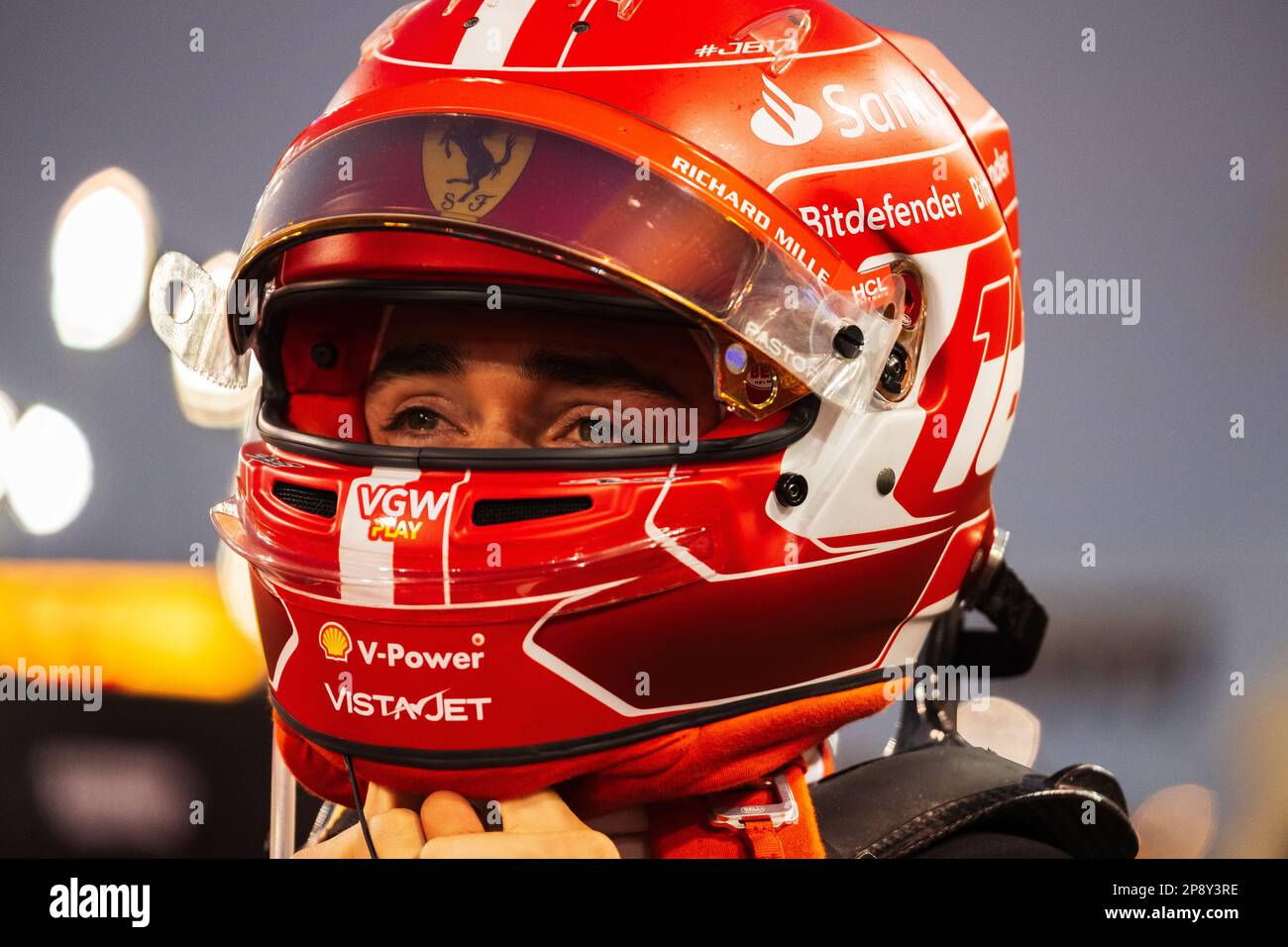 MANAMA, BAHRAIN, Sakhir circuit, 5. March 2023: #16, Charles LECLERC ...