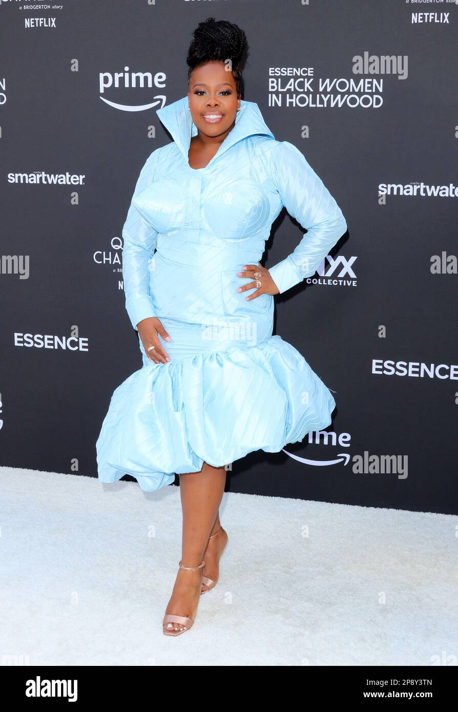 Amber Riley arrives Essence 16th Annual Black Women In Hollywood Awards ...