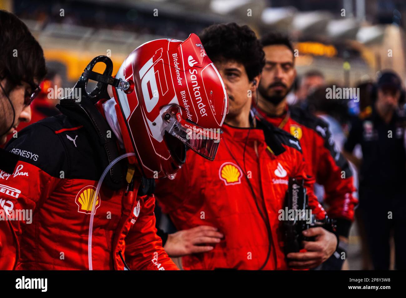 MANAMA, BAHRAIN, Sakhir circuit, 5. March 2023: #16, Charles LECLERC ...