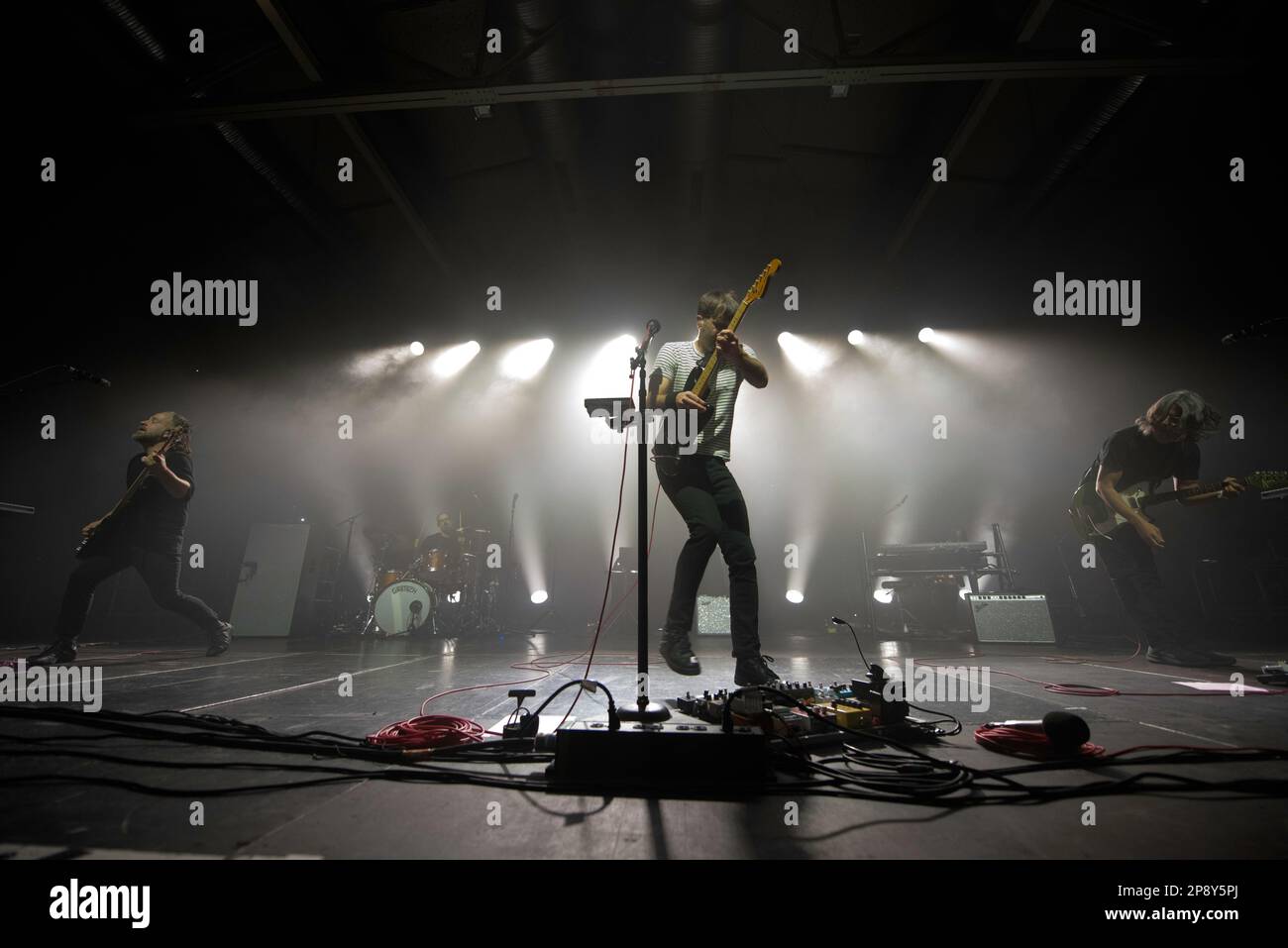 American indie band, Death Cab For Cutie, performing live at the ...