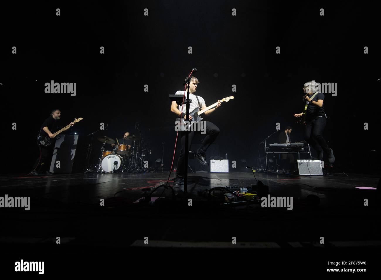 American indie band, Death Cab For Cutie, performing live at the ...