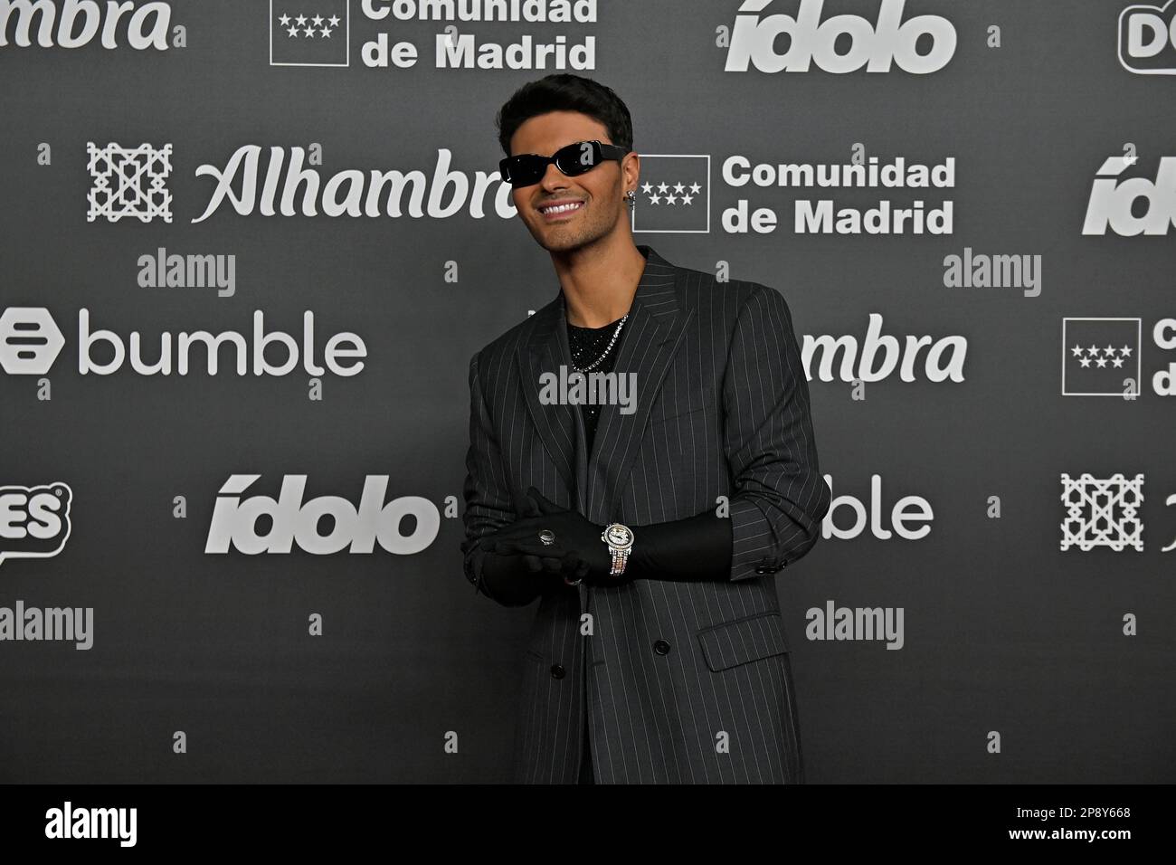 Abraham Mateo attends the Idol Awards gala that recognizes the work and ...