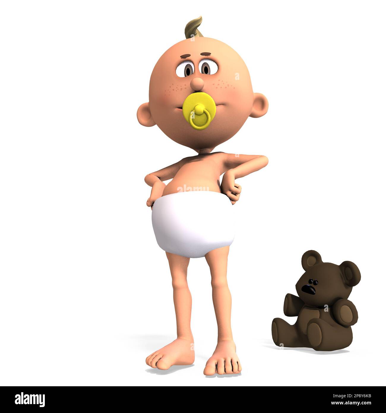 Funny Cartoon Baby Gif