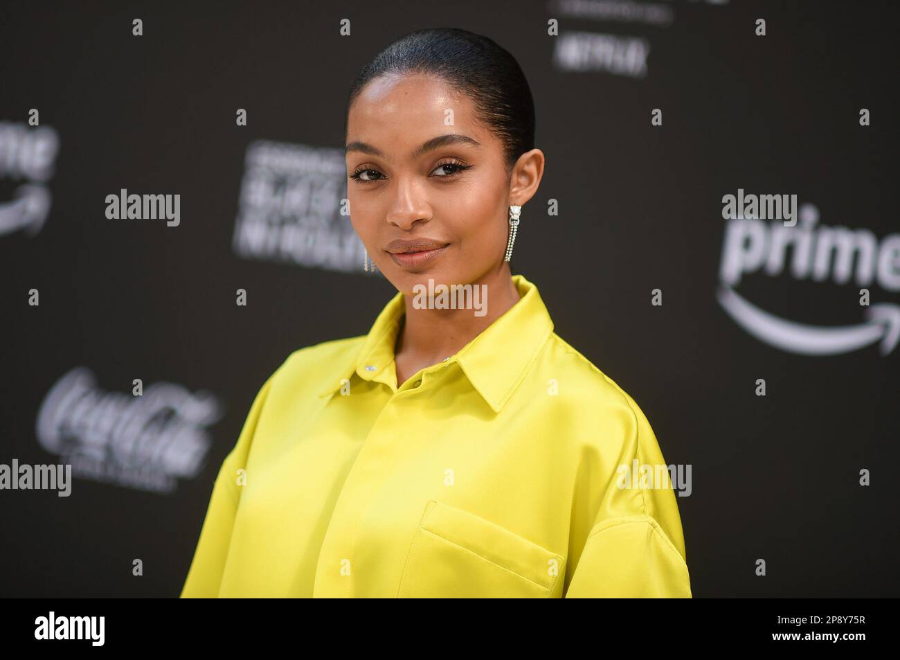 Yara Shahidi arrives at the Essence 16th annual Black Women in Hollywood Awards on Thursday ...