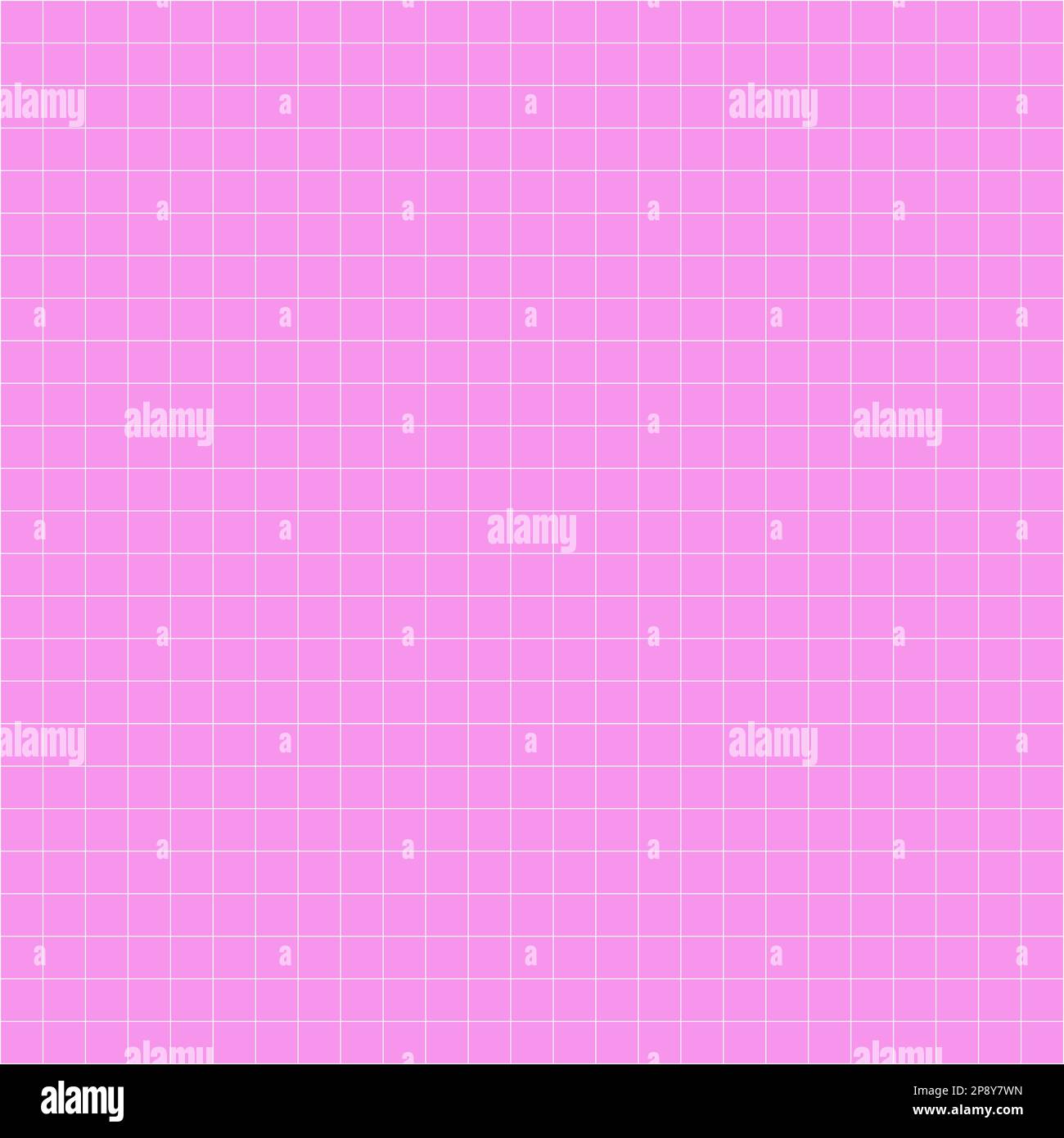 Pink checked background, retro style, doodle style flat vector ...