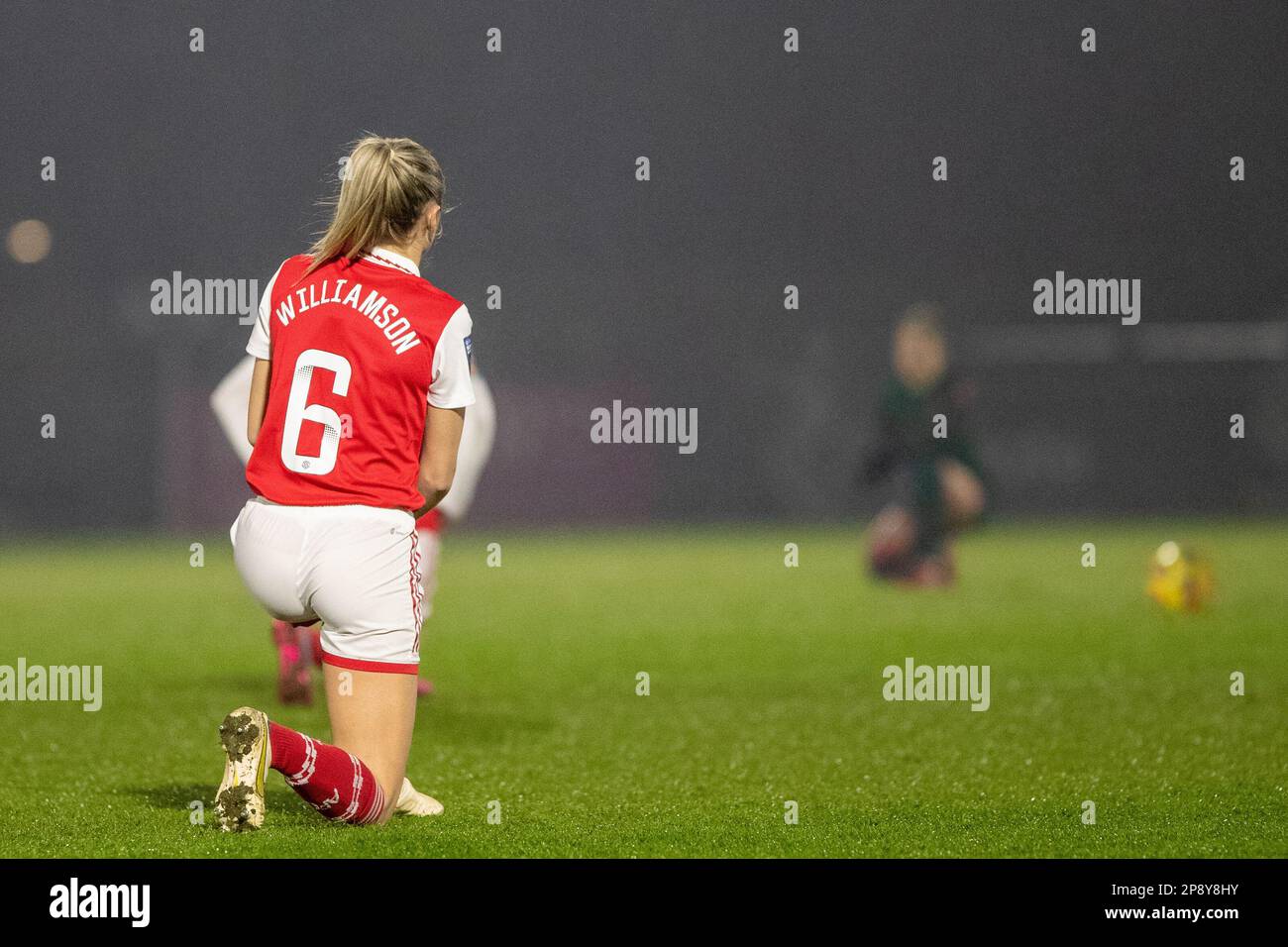 8 March 2023. Leah Williamson. Barclays Women's Super League game ...