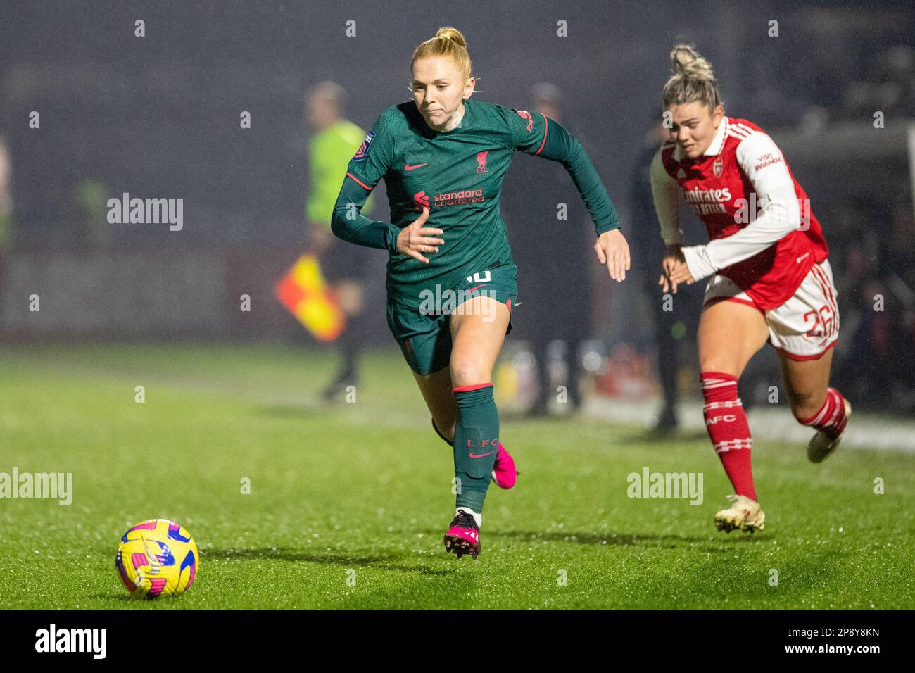 8 March 2023. Ceri Holland. Barclays Women's Super League game between ...