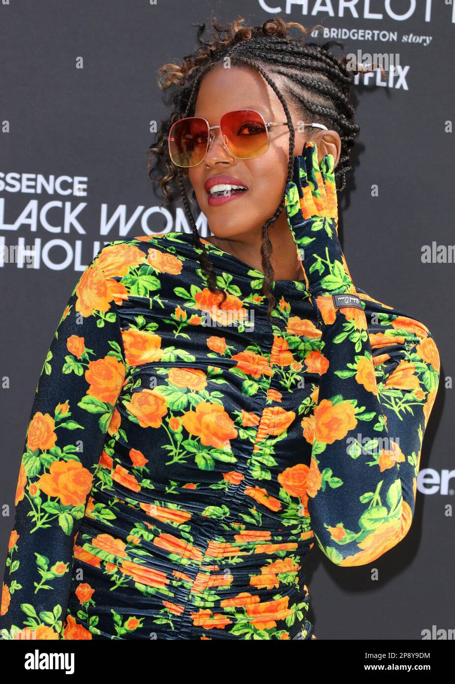 Century City, USA. 09th Mar, 2023. Cassandra Freeman arrives Essence ...