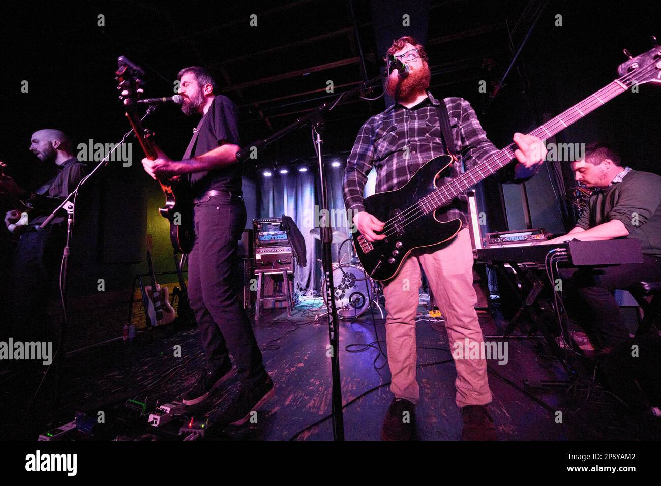 ST. PAUL, MN MARCH 4: Titus Andronicus perform at the Turf Club on ...