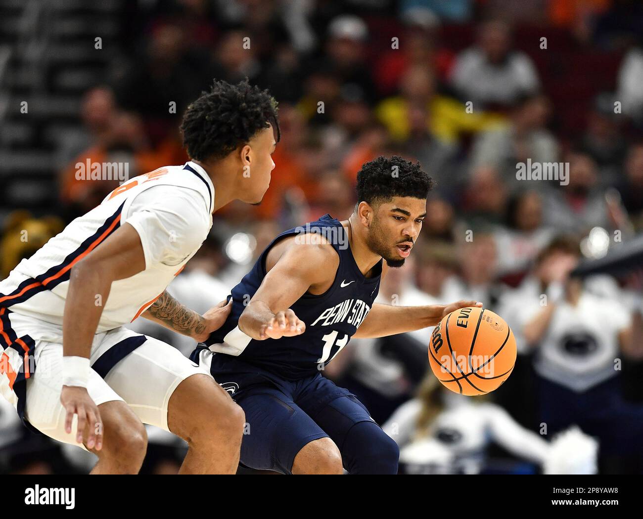 March 09, 2023: Penn State Nittany Lions guard Camren Wynter (11 ...