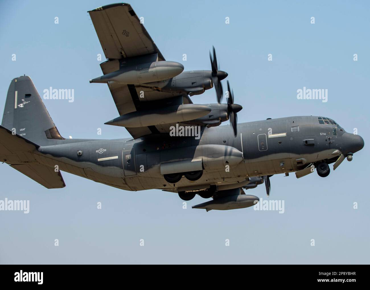 A 353rd Special Operations Wing MC-130J Commando II takes off at Korat ...