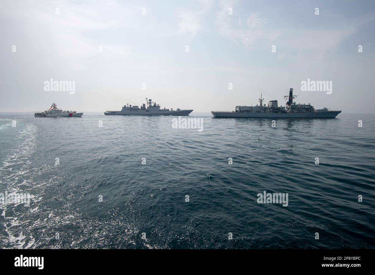230308-N-NH267-1018 ARABIAN GULF (March 8, 2023) UK Royal Navy frigate ...