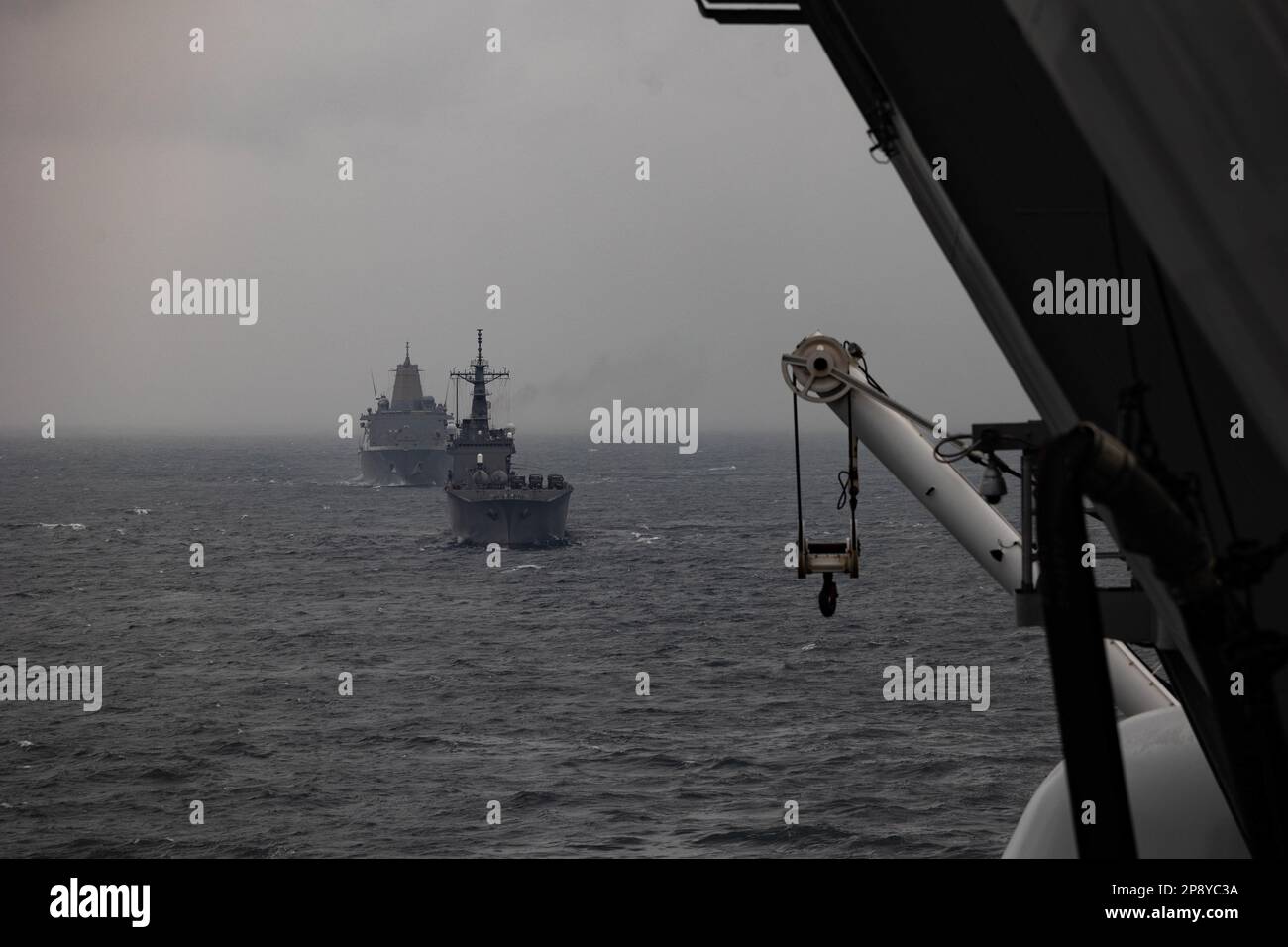 The U.S. Navy’s amphibious transport dock ship USS Green Bay (LPD-20 ...