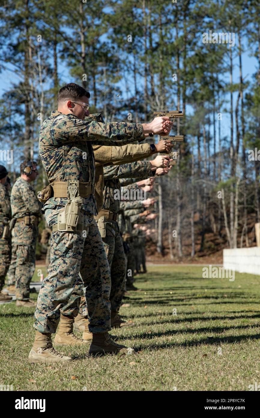 U.S. Marines with various units across the East coast practice live ...