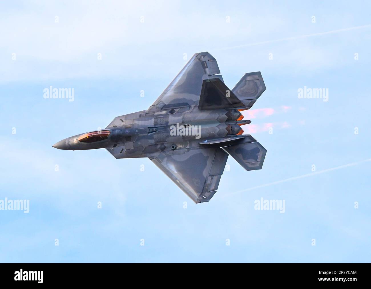U.S. Air Force Capt. Samuel “RaZZ” Larson, F-22 Raptor Demonstration ...