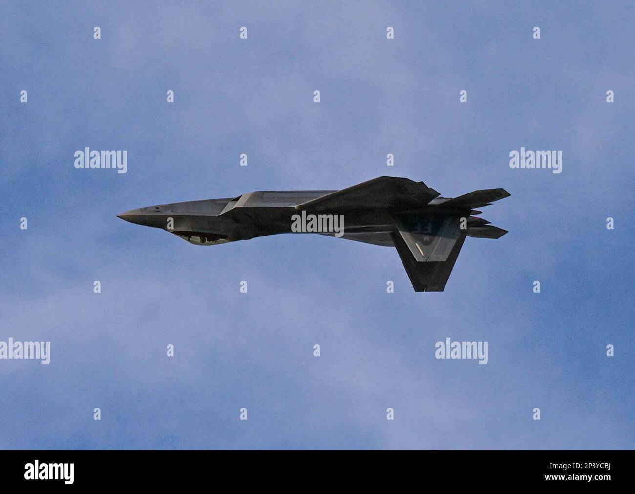 U.S. Air Force Capt. Samuel “RaZZ” Larson, F-22 Raptor Demonstration ...