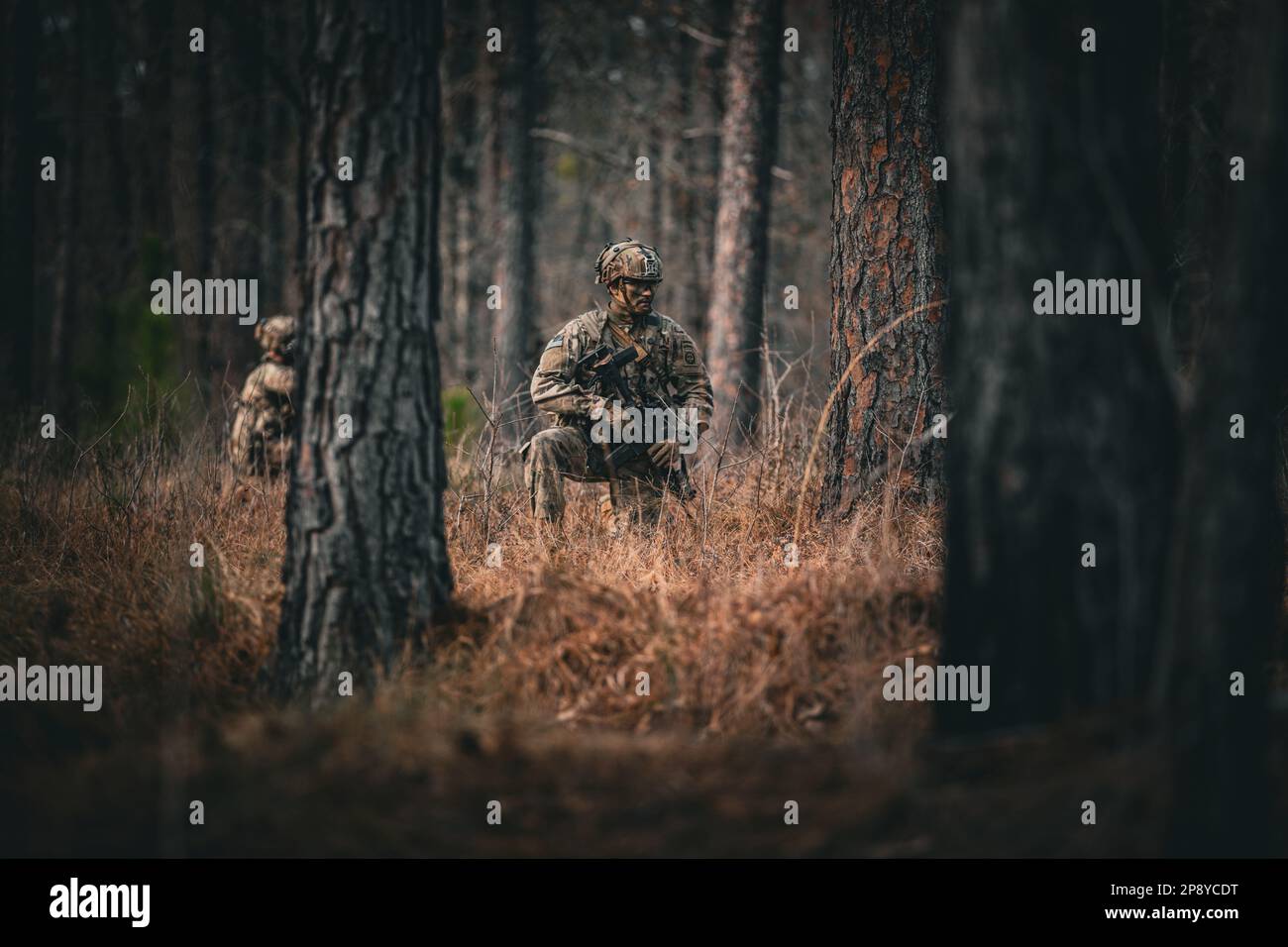 Paratroopers assigned to the 3rd Brigade Combat Team, 82nd Airborne ...