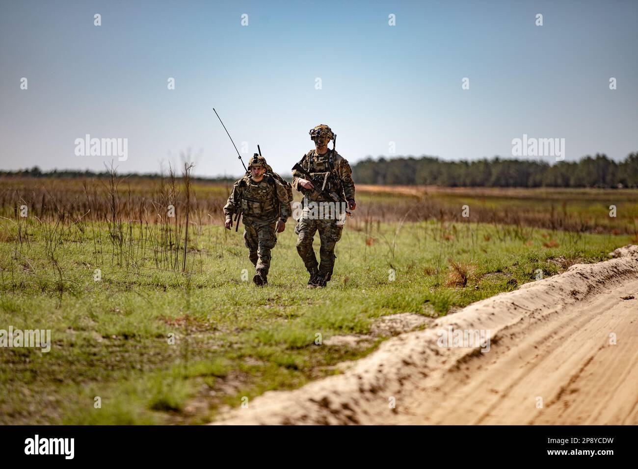 Paratroopers assigned to the 3rd Brigade Combat Team, 82nd Airborne ...