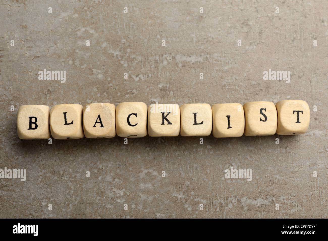 Blacklist background hi-res stock photography and images - Alamy