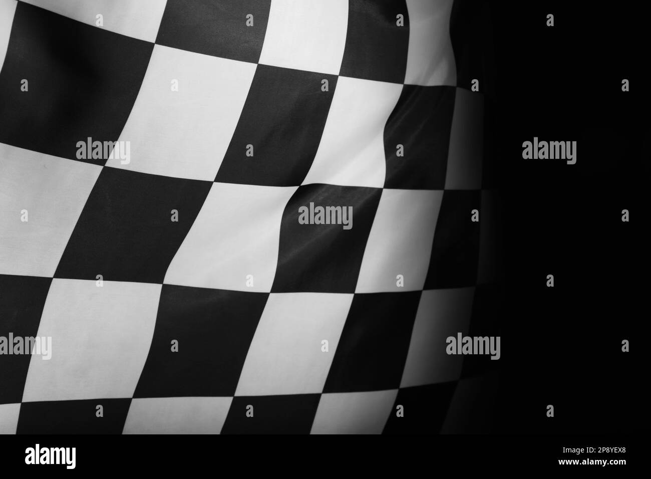 Checkered finish flag on hi-res stock photography and images - Alamy