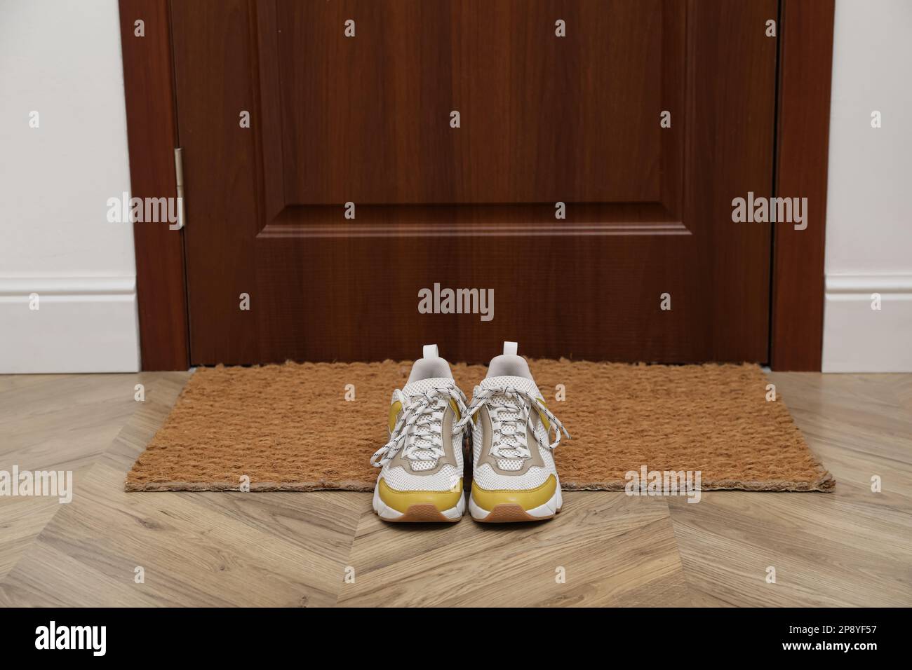 Leaving shoes door hi-res stock photography and images - Alamy