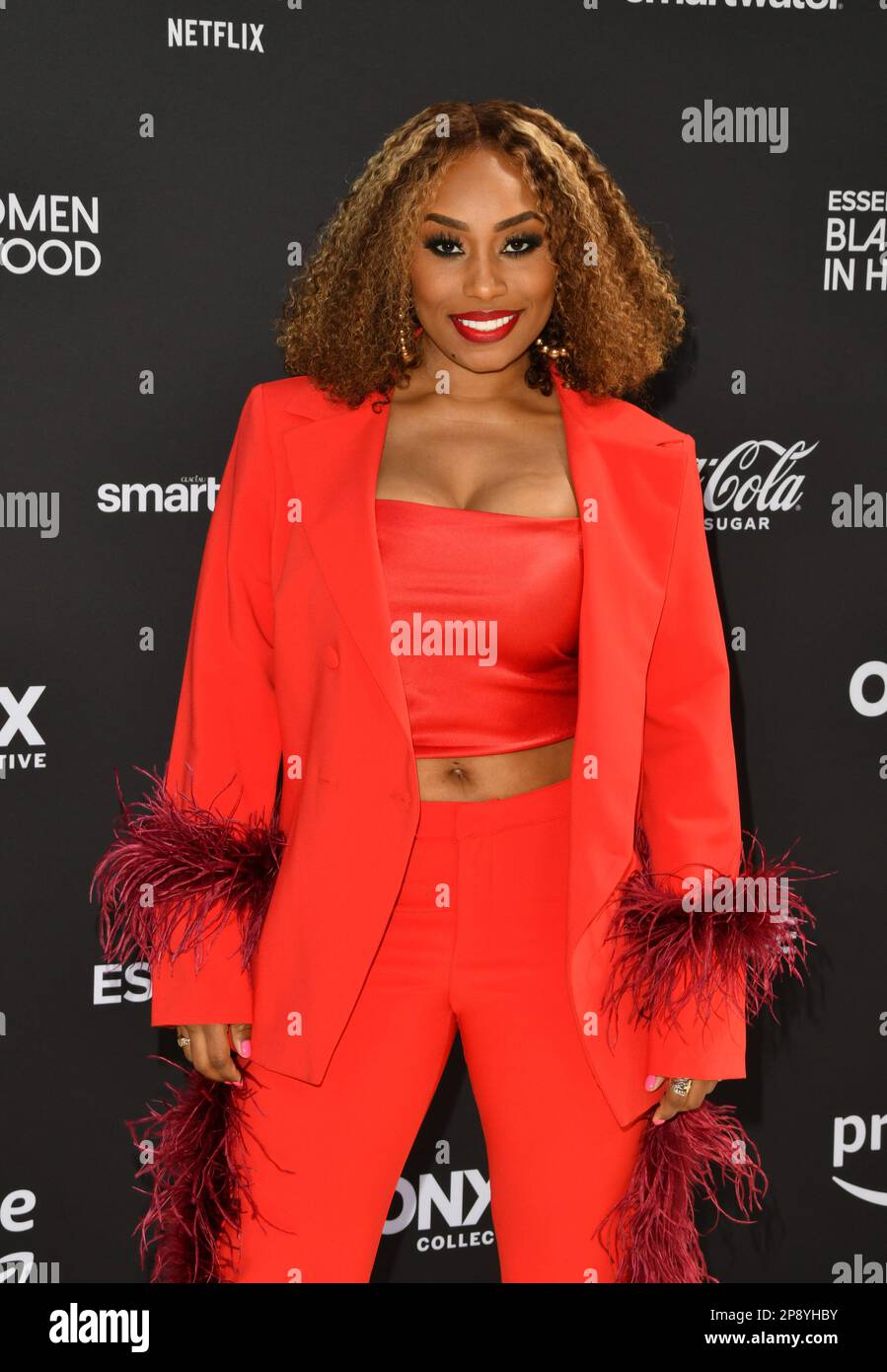 Los Angeles, Ca. 9th Mar, 2023. Angell Conwell at the Essence 16th ...