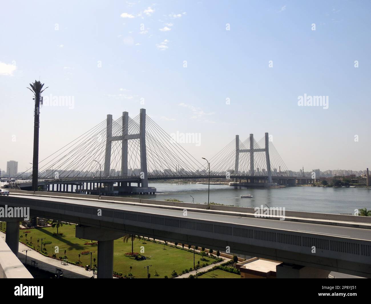 Cairo, Egypt, March 9 2023: The Rod El Farag Axis Tahya Misr Masr ...