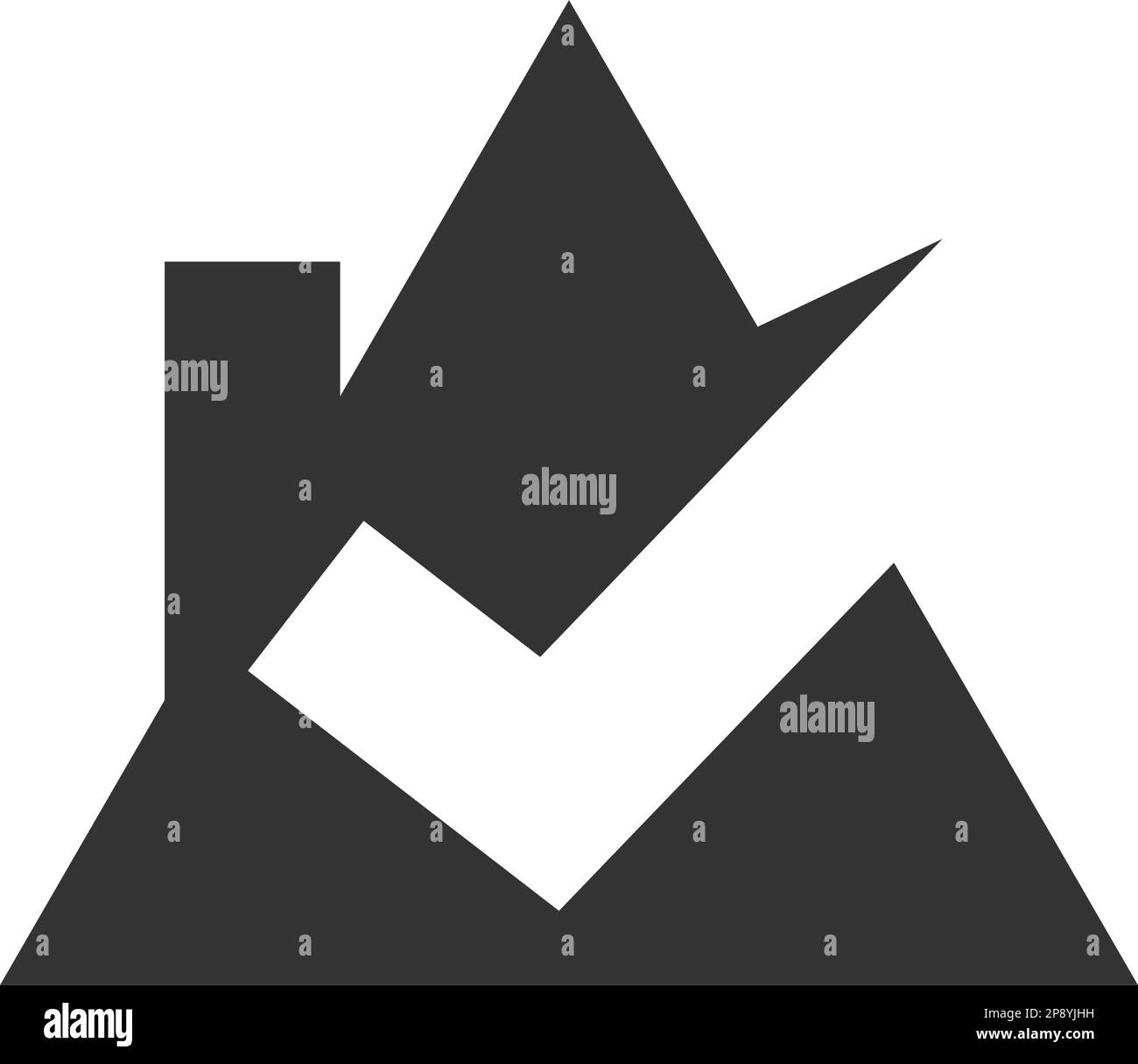 real estate solution logo template Icon Illustration Brand Identity ...