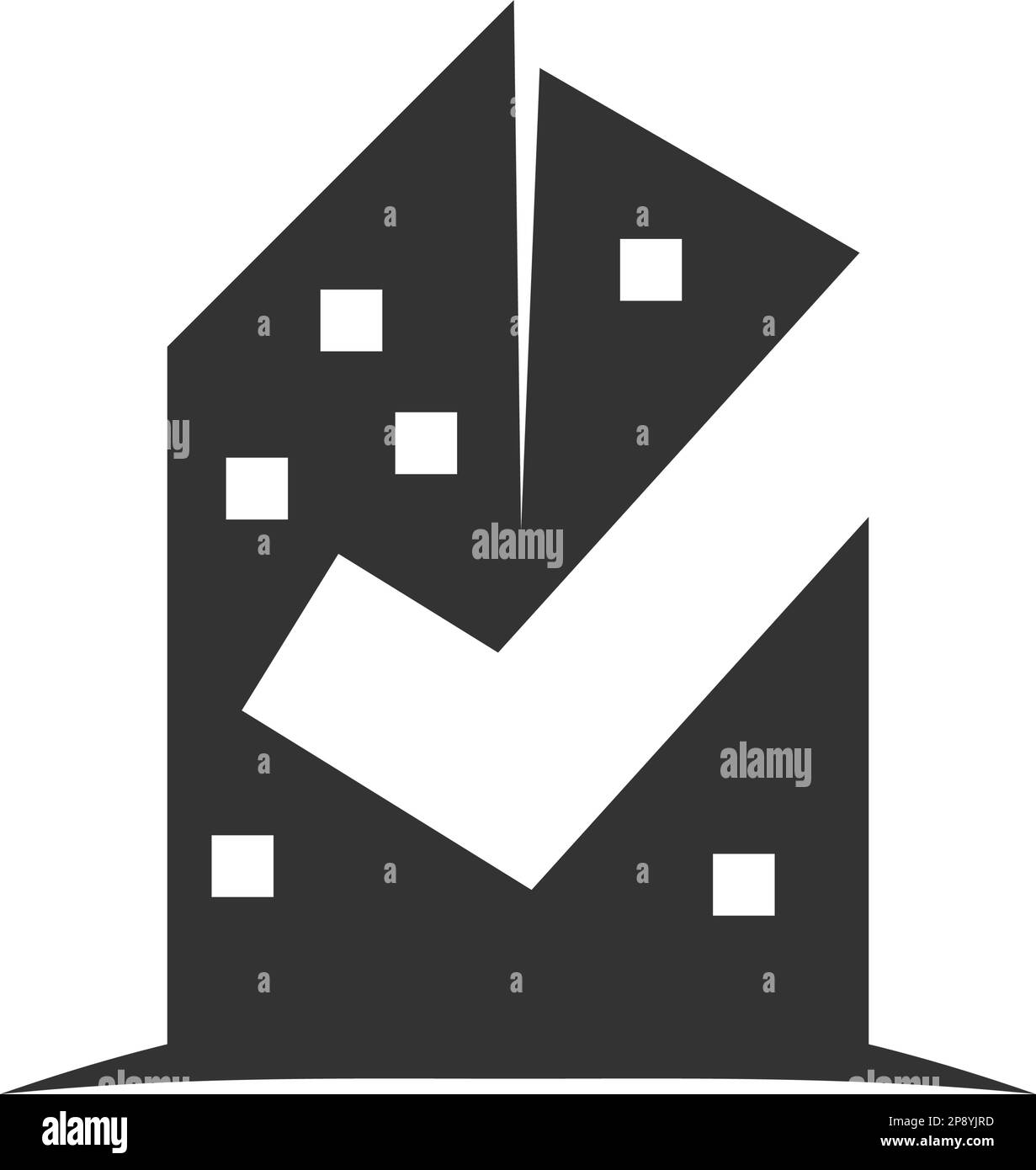 real estate solution logo template Icon Illustration Brand Identity ...