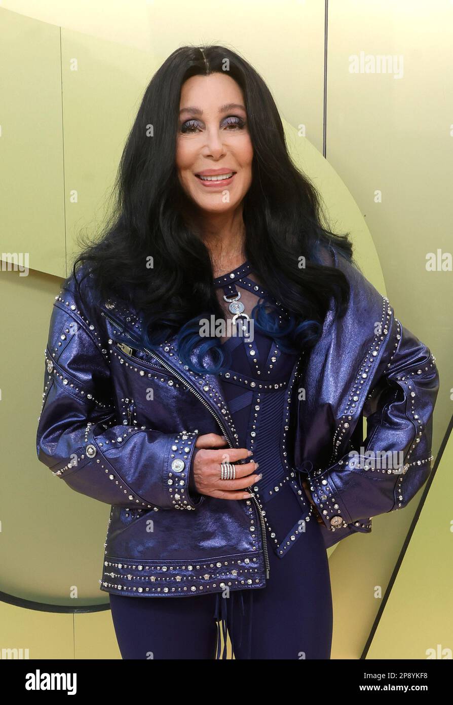 Los Angeles, Ca. 9th Mar, 2023. Cher at the Versace Los Angeles Fashion ...