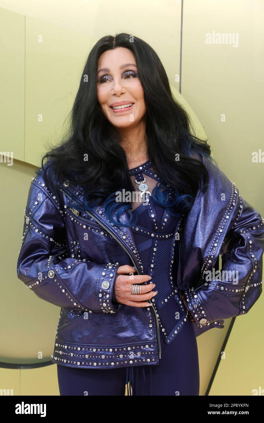 Los Angeles, Ca. 9th Mar, 2023. Cher at the Versace Los Angeles Fashion ...