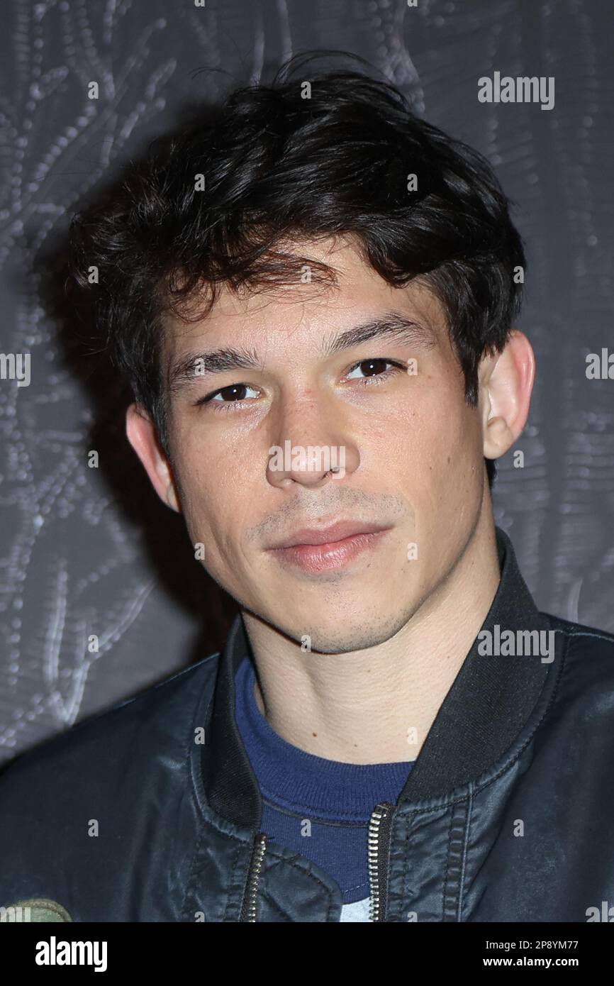 Paris, France. 09th Mar, 2023. Sandor Funtek attends the 'Maison Ruinart X Eva Jospin' Photocall ...