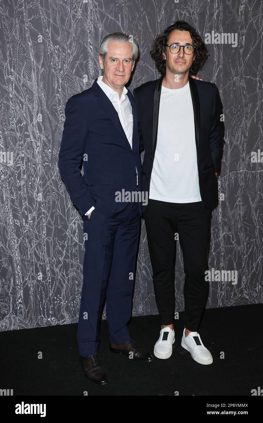 Frederic Dufour and Christophe Gaudrand attends the 'Maison Ruinart X ...