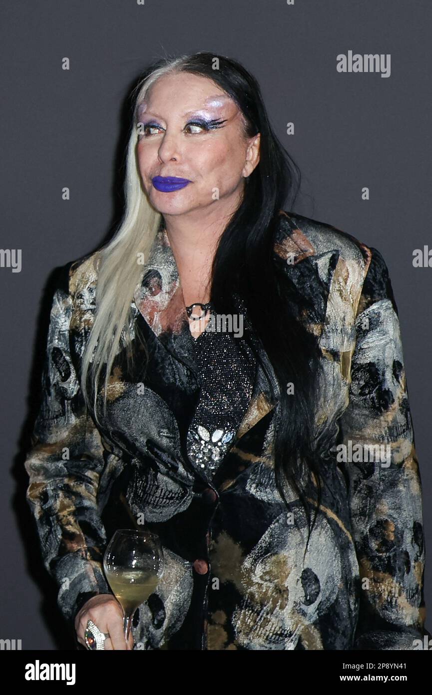 Paris, France. 09th Mar, 2023. Orlan attends the 'Maison Ruinart X Eva ...