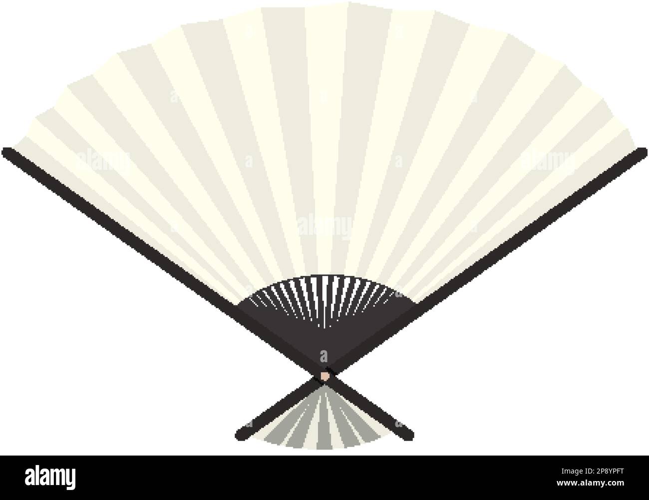 Paper fan picture Stock Vector Images - Alamy