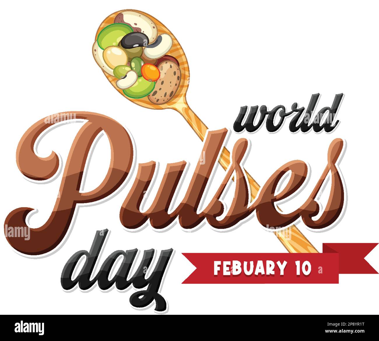 World Pulses Day Banner Design illustration Stock Vector Image & Art ...