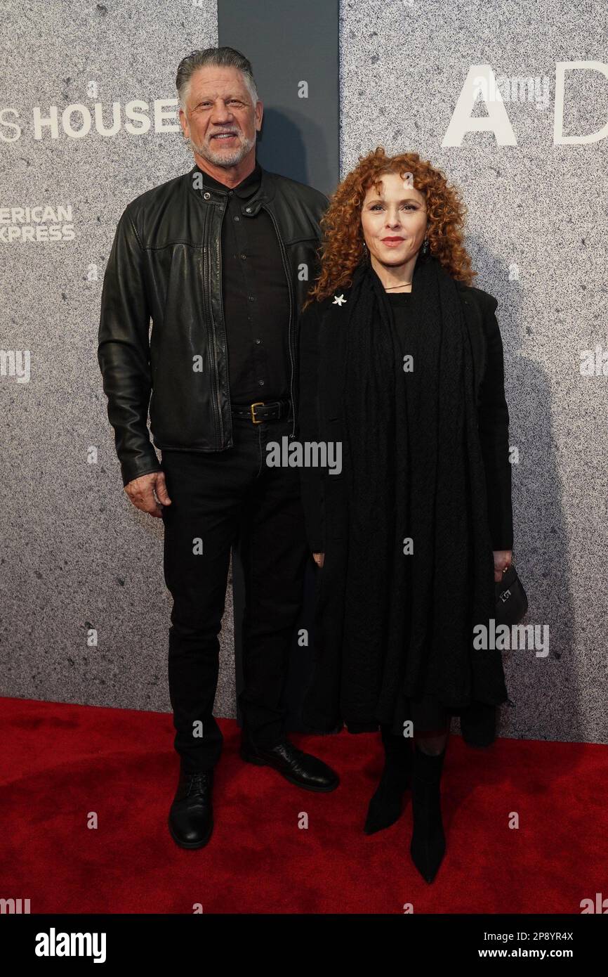 New York, NY, USA. 9th Mar, 2023. Tom Sorce, Bernadette Peters at ...