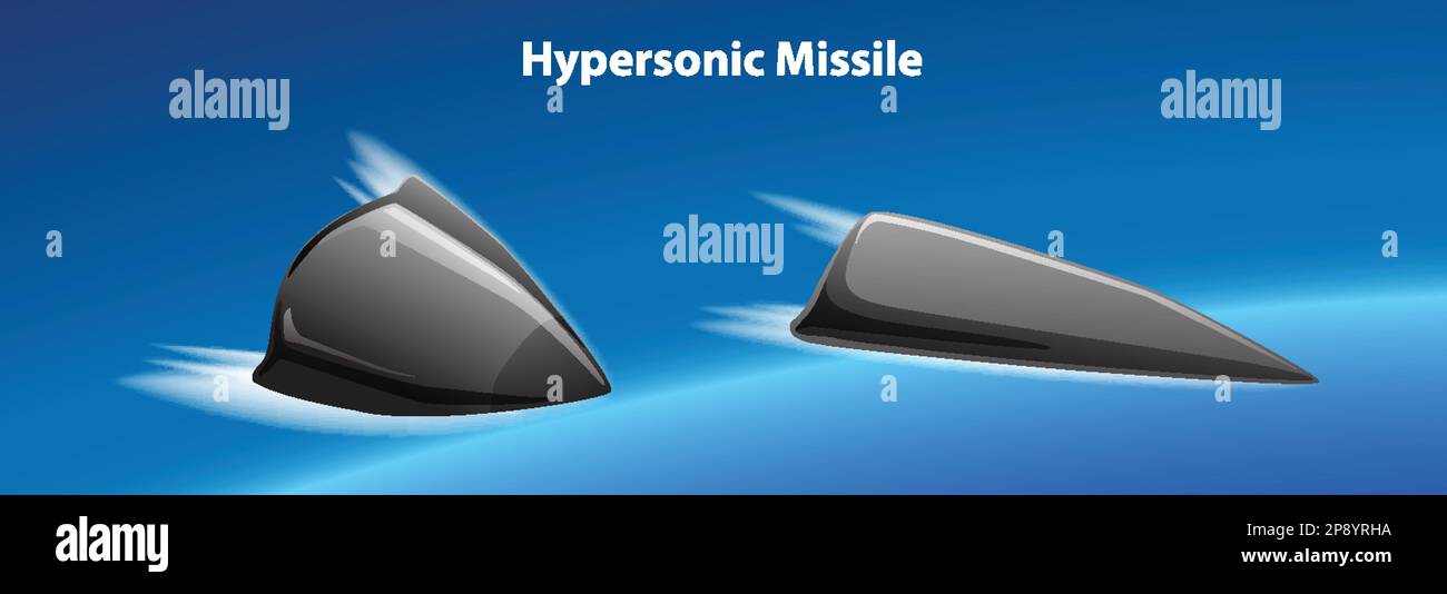Explaining Hypersonic Missiles Technology illustration Stock Vector ... Explaining Hypersonic Missiles Technology illustration Stock Vector ...