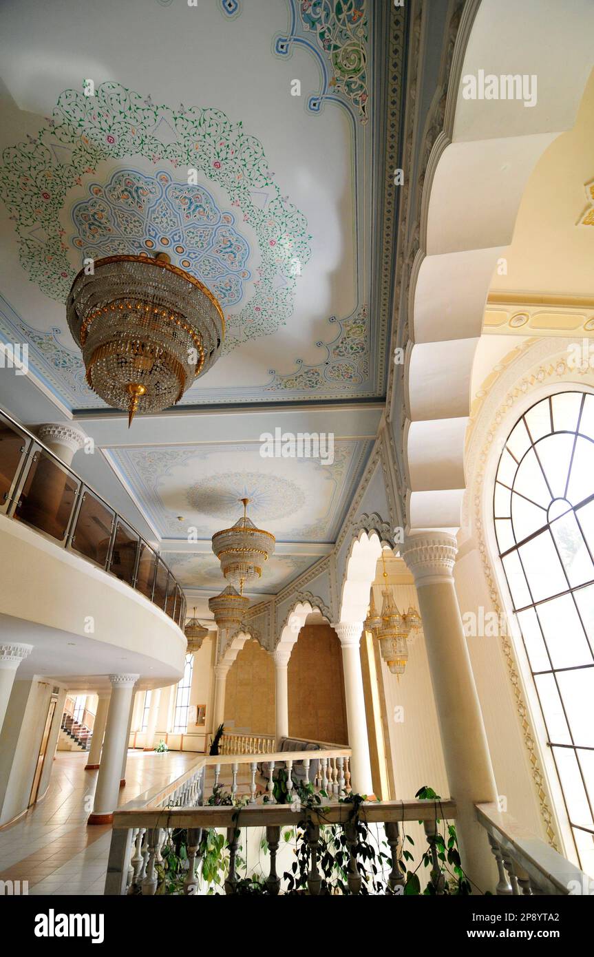 The interior of a Russain era building in Tashkent, Uzbekistan Stock ...