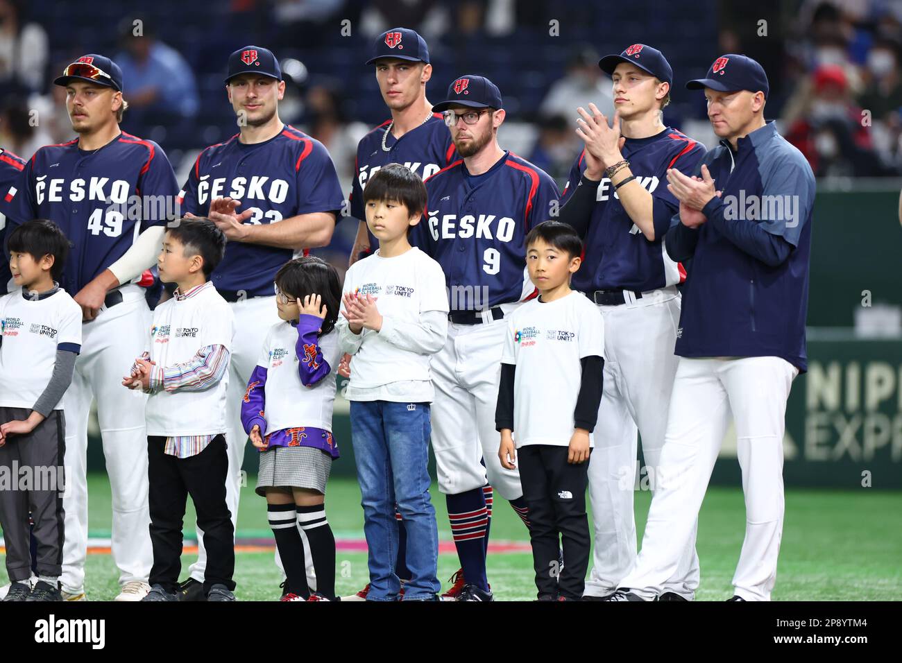 Tokyo, Japan. 10th Mar, 2023. Czech Republic team group (CZE) Baseball ...
