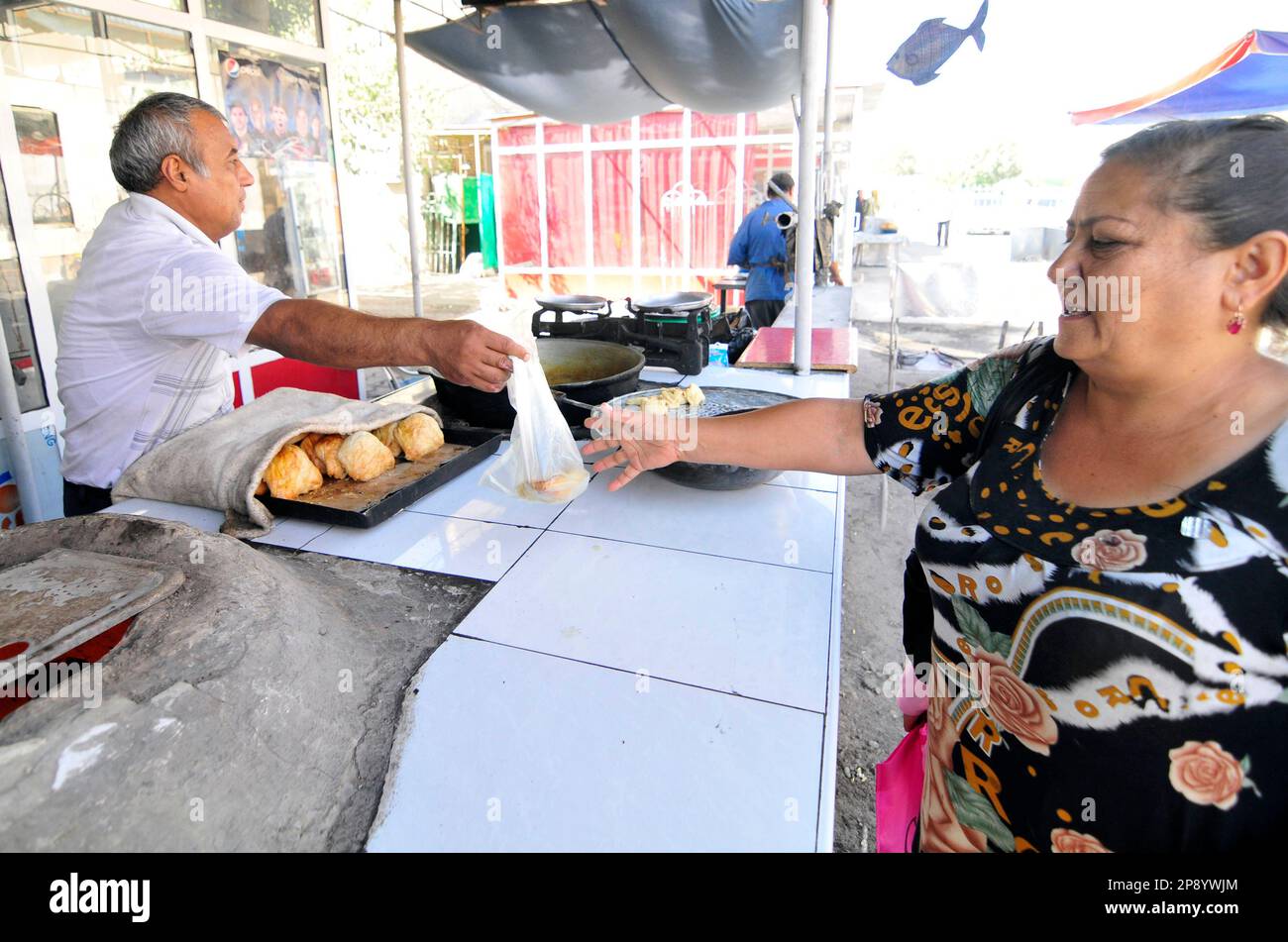 Flaky baked meat buns hi-res stock photography and images - Alamy