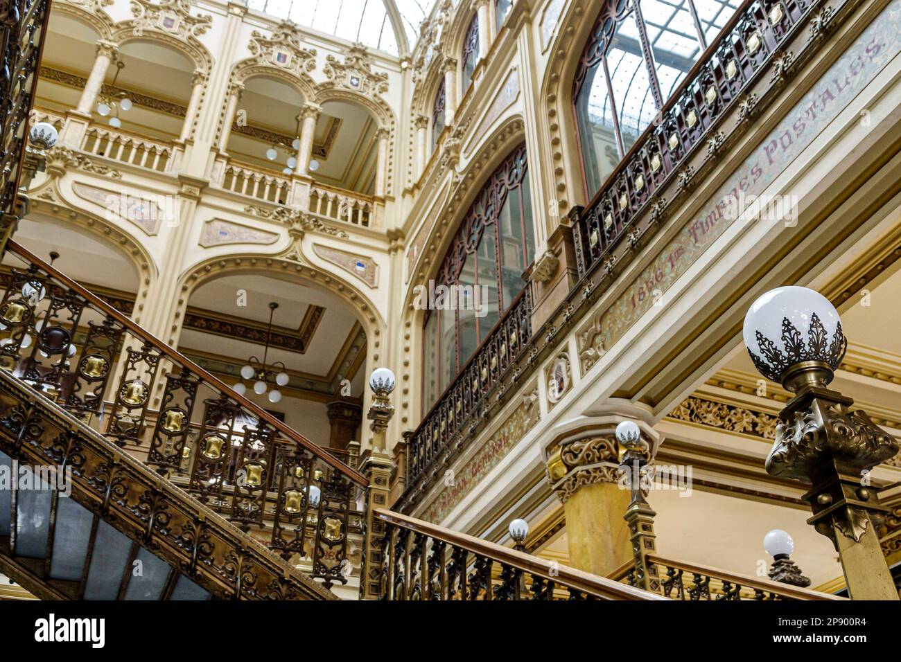 Mexico City,Palacio de Correos de Mexico,Postal Palace of Mexico City ...