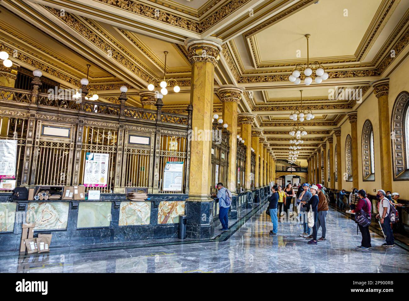 Mexico City,Palacio de Correos de Mexico,Postal Palace of Mexico City ...