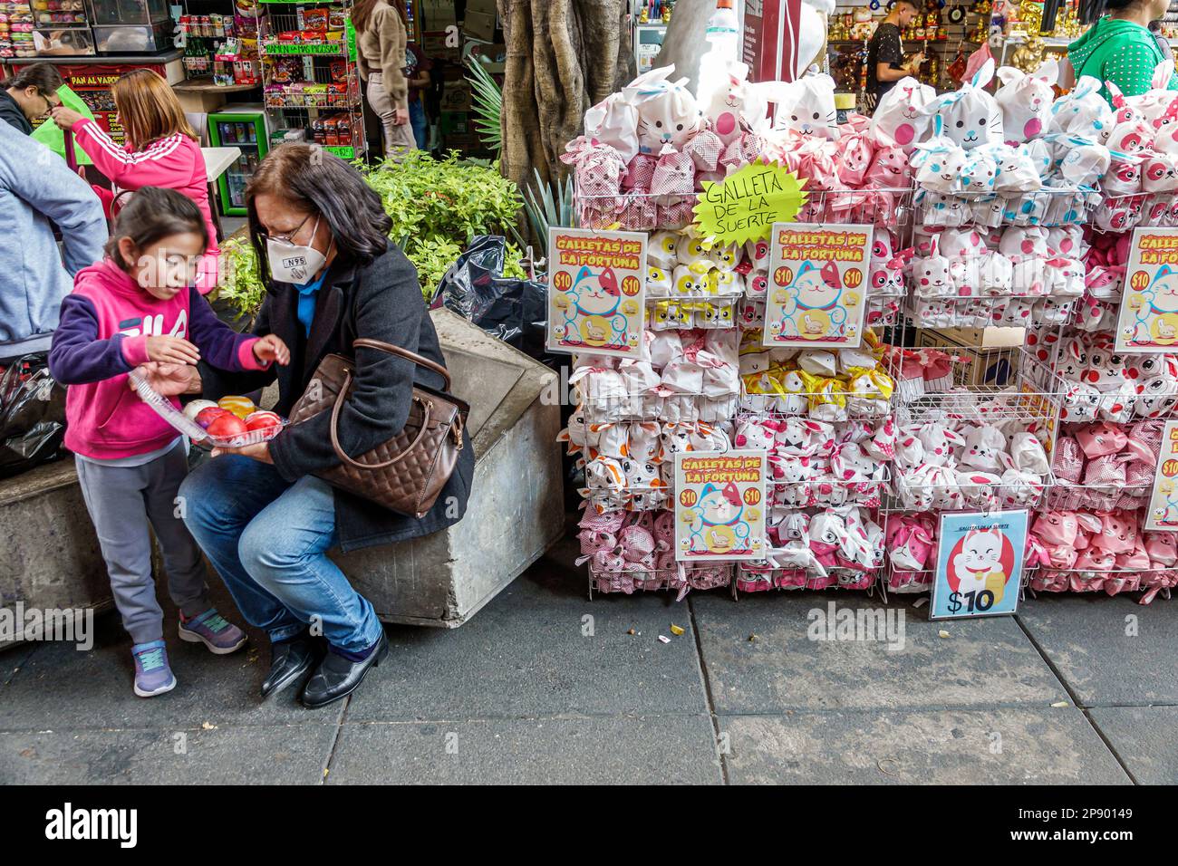 Mexico City,Barrio Chino Chinatown,woman women lady female,adult adults ...