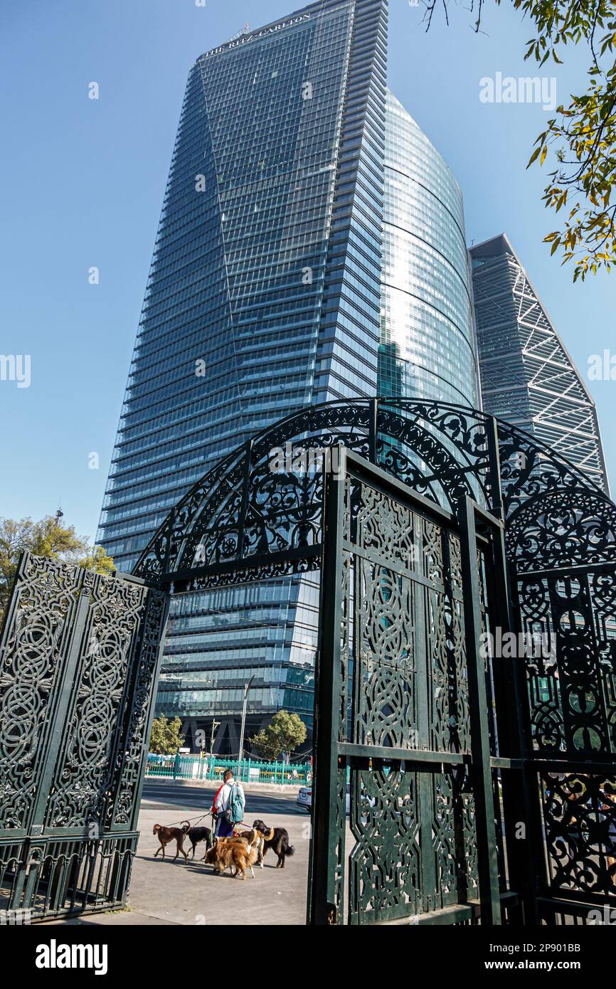 Mexico City,gate gated entrance,Chapultepec Parque park,Puerta de los ...