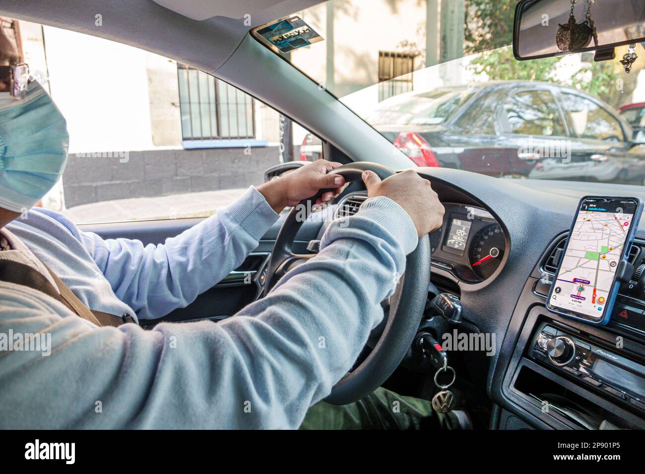 Mexico City,Uber driver driving vehicle car,man men male,adult adults ...